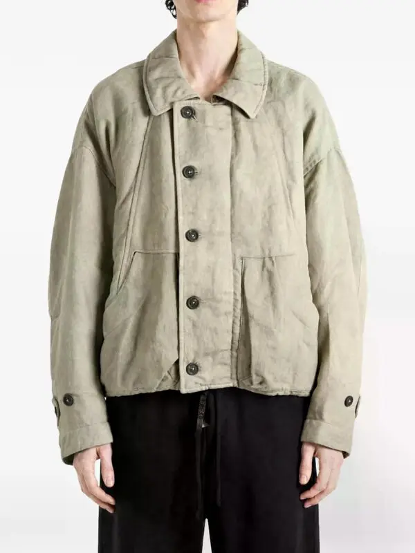 ZIGGY CHEN Button-up Boxy Jacket