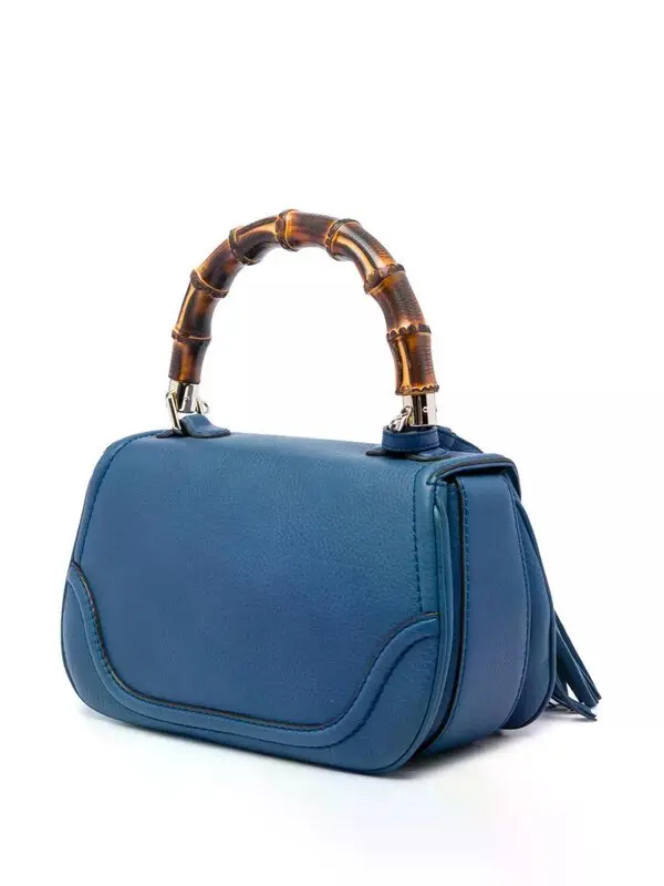 Gucci 2016-2026 Medium Calfskin New Bamboo Satchel