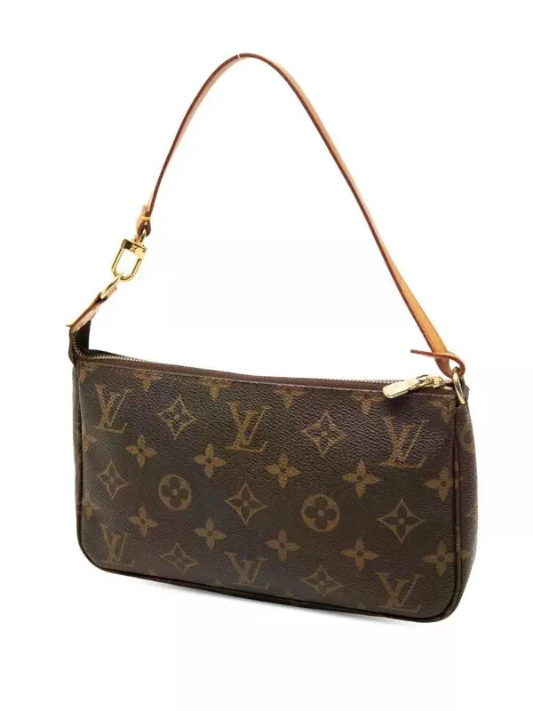 LOUIS VUITTON 1999 Monogram Pochette Accessoires Shoulder Bag
