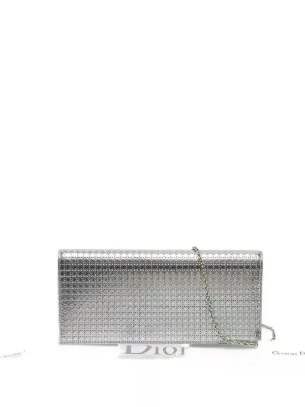 Dior Lady Microcannage Clutch Bag