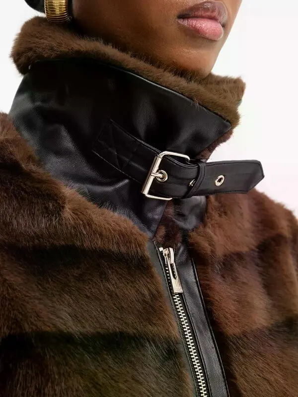 MORGAN Buckle Zip Jacket