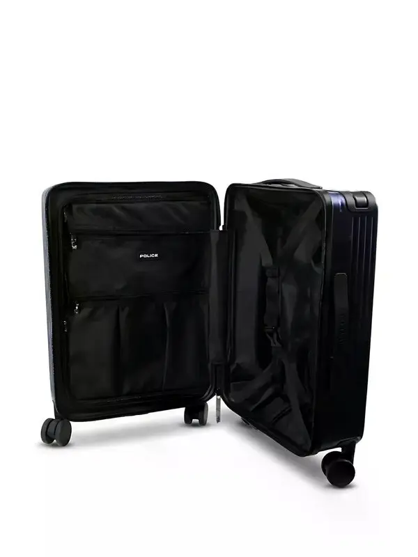 POLICE Logo-embossed Hardshell Suitcase