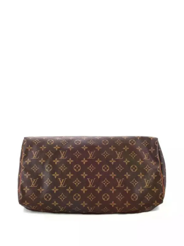 LOUIS VUITTON Speedy Handbag Monogram Canvas 40 Satchel - Brown