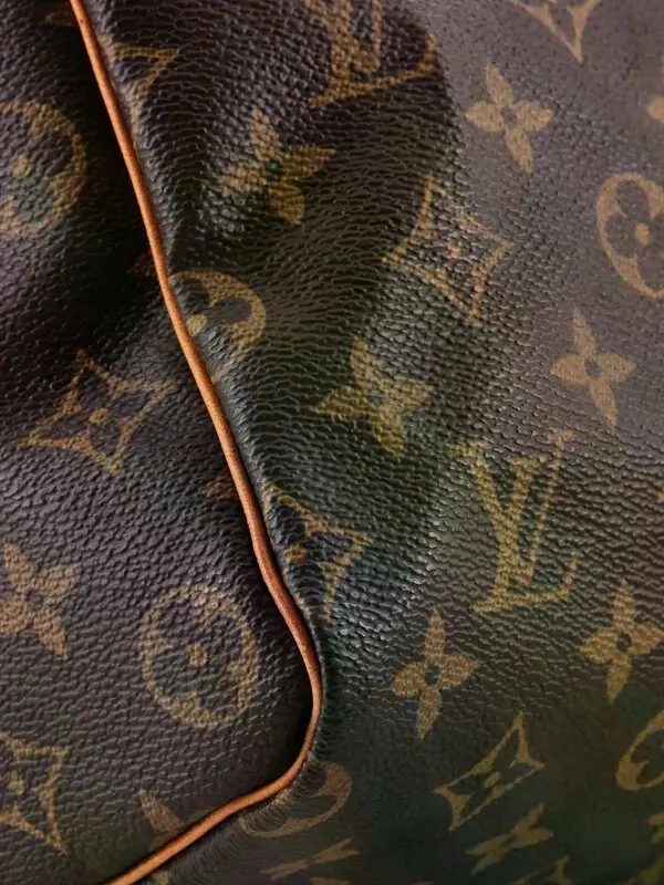 LOUIS VUITTON Speedy Handbag Monogram Canvas 40 Satchel - Brown