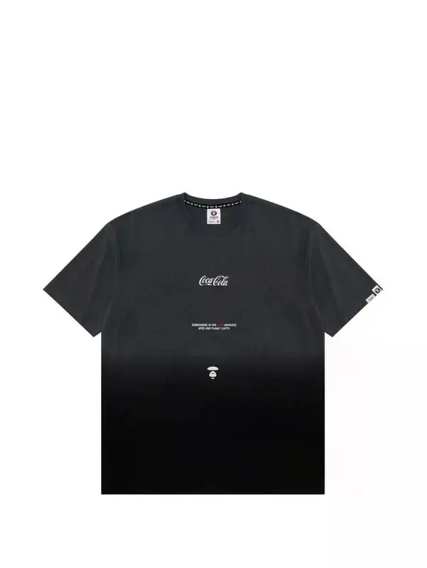 AAPE BY *A BATHING APE Moonface Gradient T-shirt - Grey