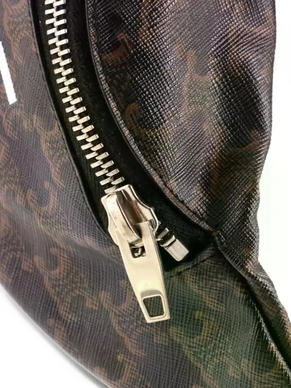 Celine Logo Triomphe Coated Canvas Belt Bag