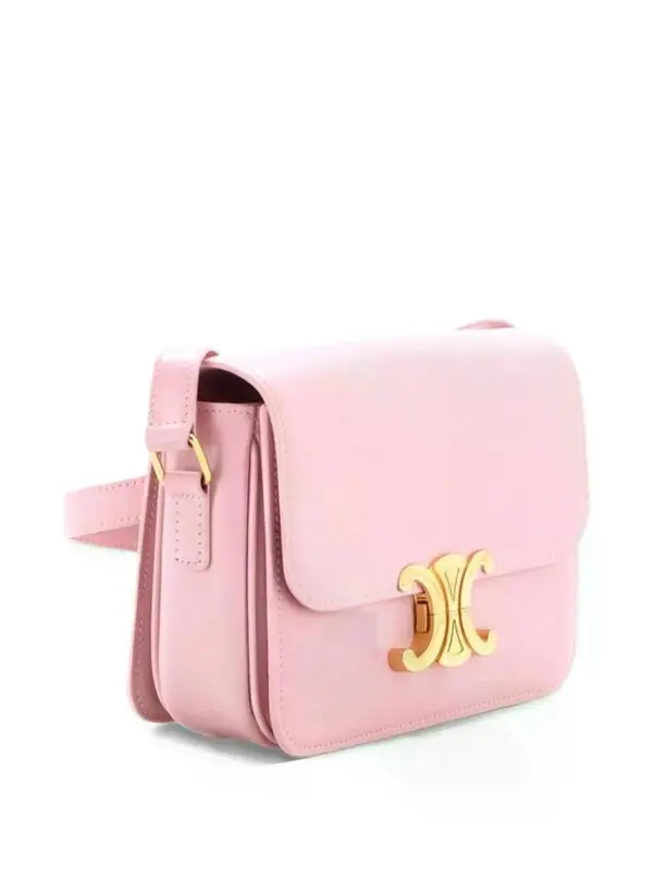 Celine Triomphe Shoulder Bag Smooth Calfskin Teen Crossbody Bag
