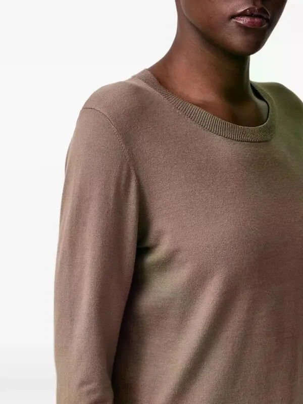 Sisley Ribbed-trim Sweater
