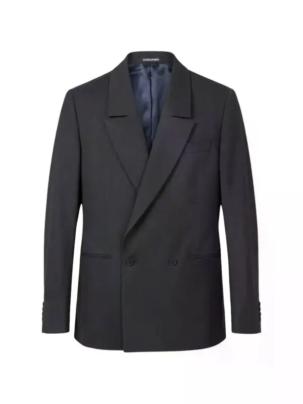 COSTUMEIN Double-breasted Peaked-lapel Blazer