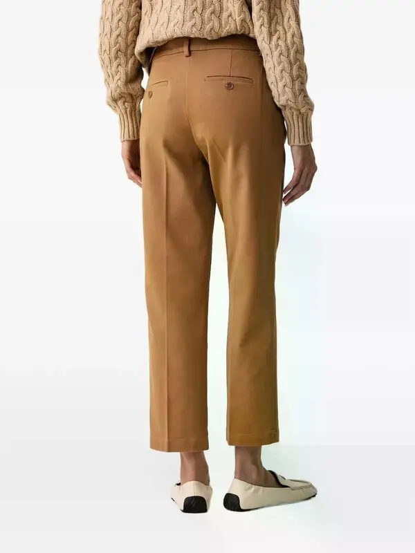Sisley Pressed-crease Straight-leg Trousers