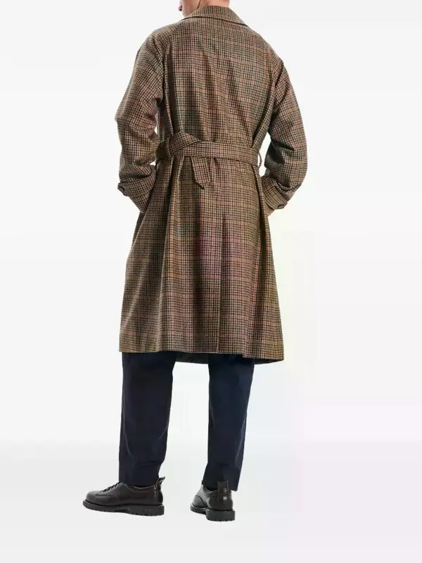 Mackintosh Alston Double-breasted Check Coat
