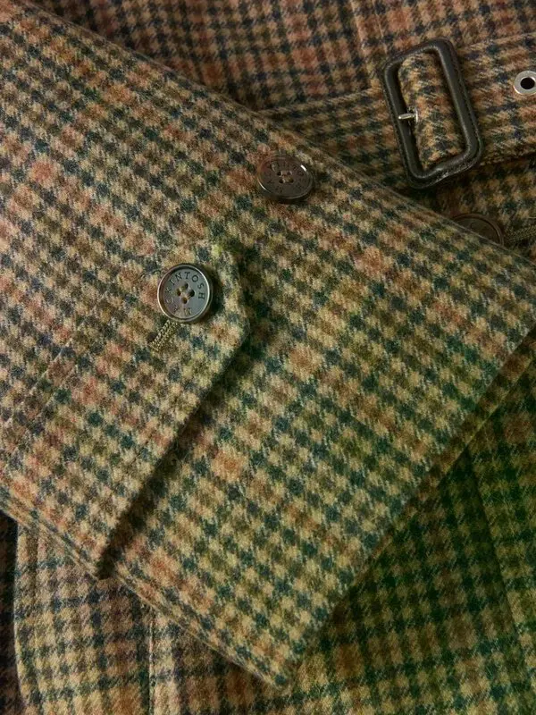 Mackintosh Alston Double-breasted Check Coat