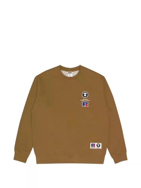 AAPE BY *A BATHING APE X Russel Athletic Moonface Sweatshirt