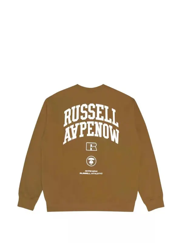 AAPE BY *A BATHING APE X Russel Athletic Moonface Sweatshirt