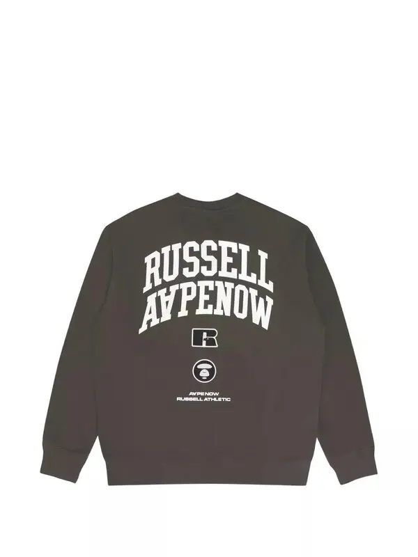 AAPE BY *A BATHING APE X Russel Athletic Moonface Sweatshirt