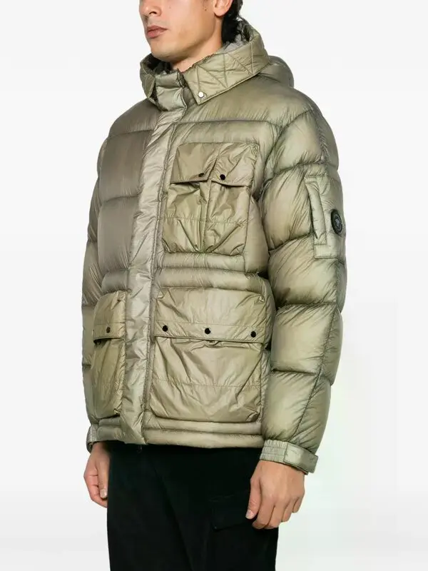 C.P. COMPANY D.d. Shell Quilted Hooded Jacket