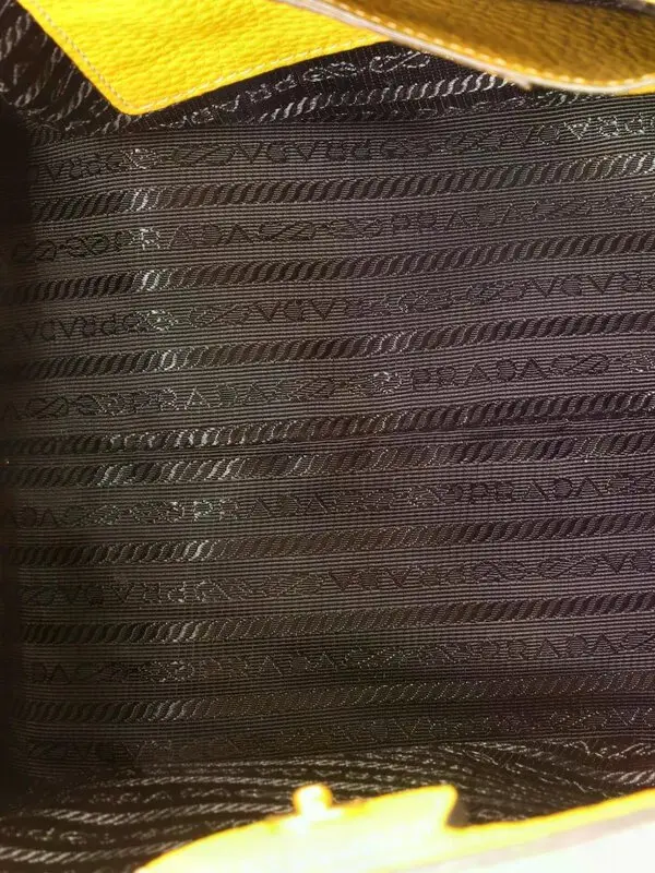 Prada Convertible Open Shopping Vitello Daino Medium Tote Bag
