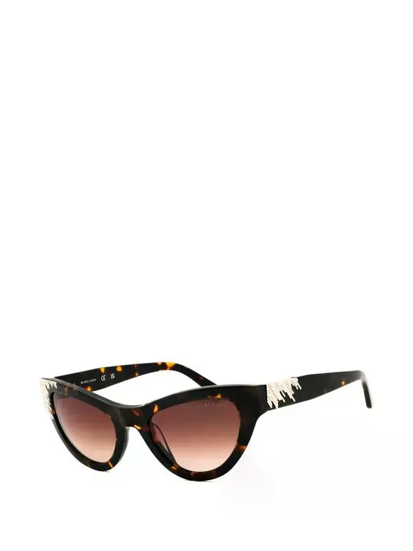 MARCIANO Cat-eye Tortoiseshell-effect Sunglasses
