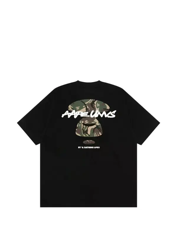 AAPE BY *A BATHING APE Moonface Graphic-print T-shirt