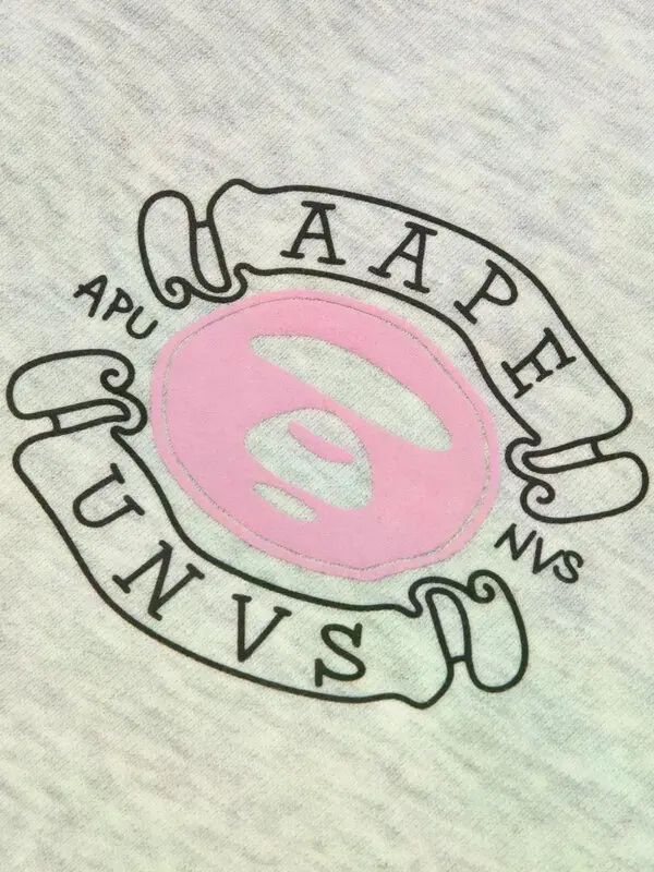 AAPE BY *A BATHING APE Moonface Graphic-print Sweatshirt