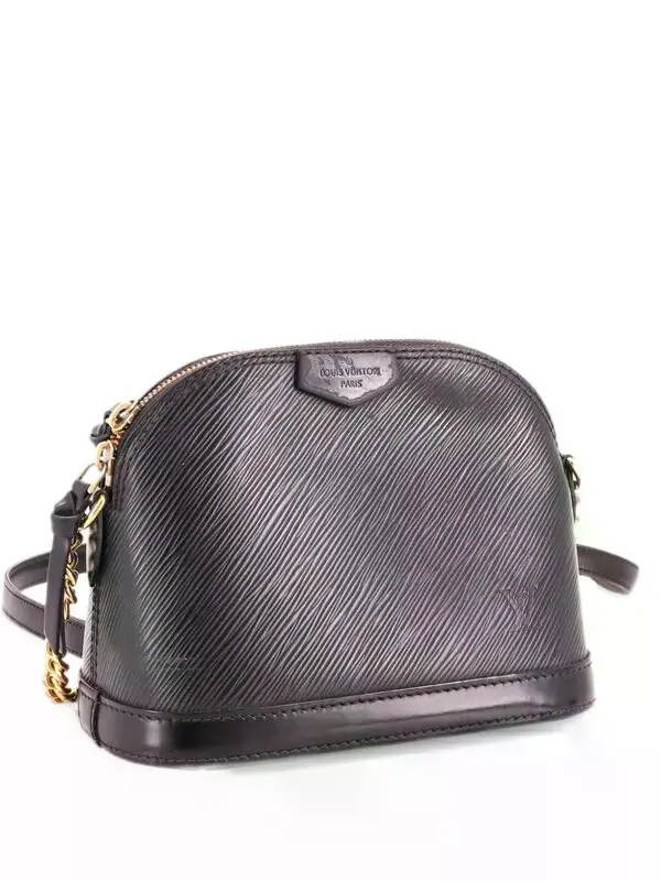 LOUIS VUITTON Alma Chain Handbag Epi Leather Mini Crossbody Bag