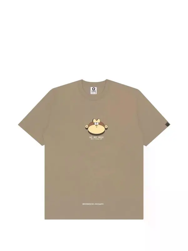 AAPE BY *A BATHING APE X Sebastian Schwamm Aaper Graphic-print T-shirt - Black