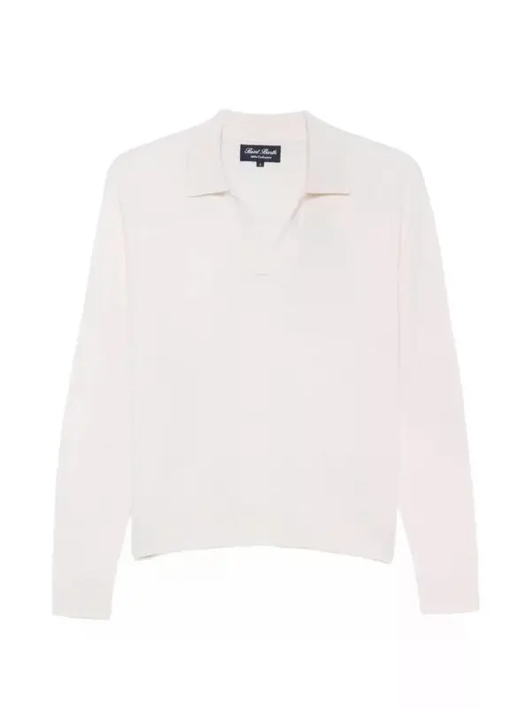 MC2 SAINT BARTH Cashmere Polo Sweater - Neutrals
