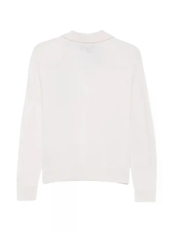 MC2 SAINT BARTH Cashmere Polo Sweater - Neutrals