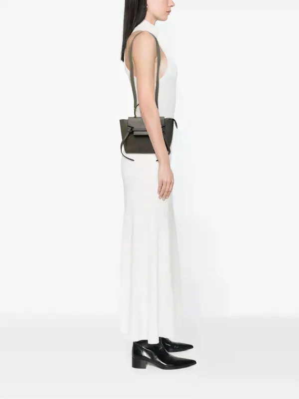 Celine 2017 Micro Grained Calfskin Belt Bag Satchel