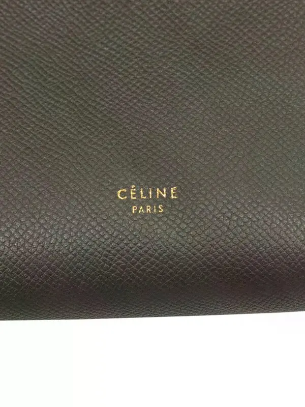 Celine 2017 Micro Grained Calfskin Belt Bag Satchel