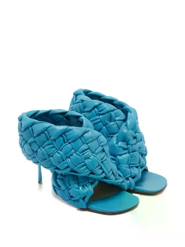 Bottega Veneta The Bold Intrecciato Leather Sandals
