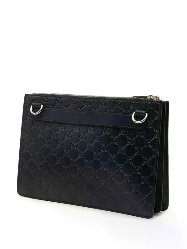 Gucci 2000-2015 Guccissima Zip Messenger Bag Crossbody Bag