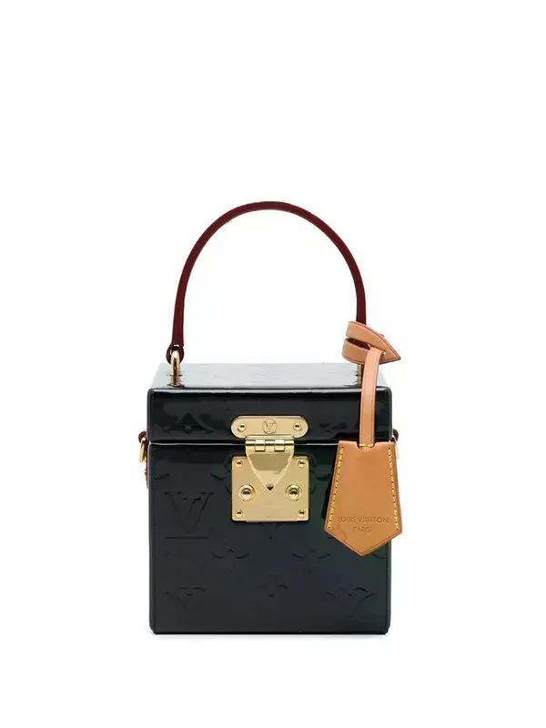 LOUIS VUITTON 2019 Monogram Vernis Bleecker Box Vanity Bag
