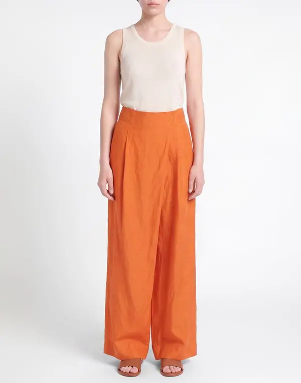 Alberta Ferretti Pants Size Cupro, Linen, Cotton