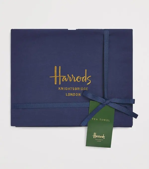 Harrods Cotton Britannia Tea Towel