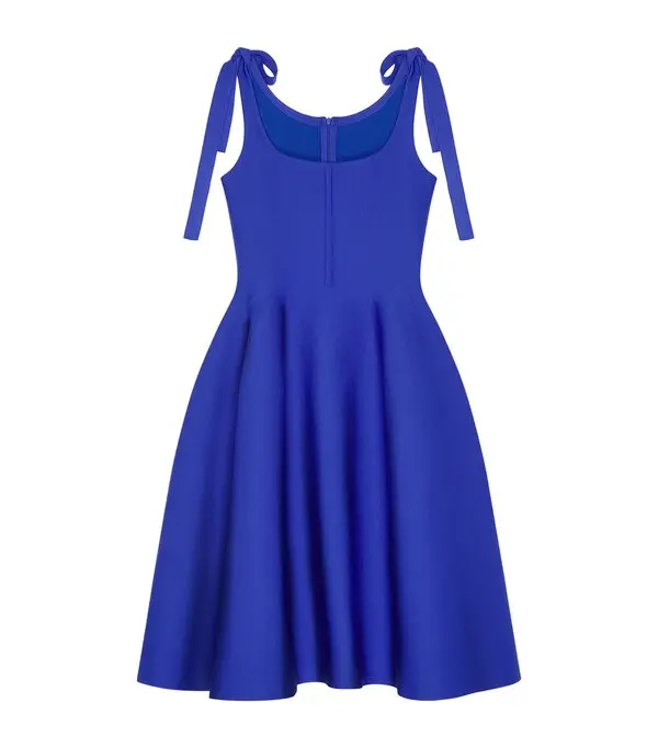 Givenchy Bow-strap Flared Midi Dress