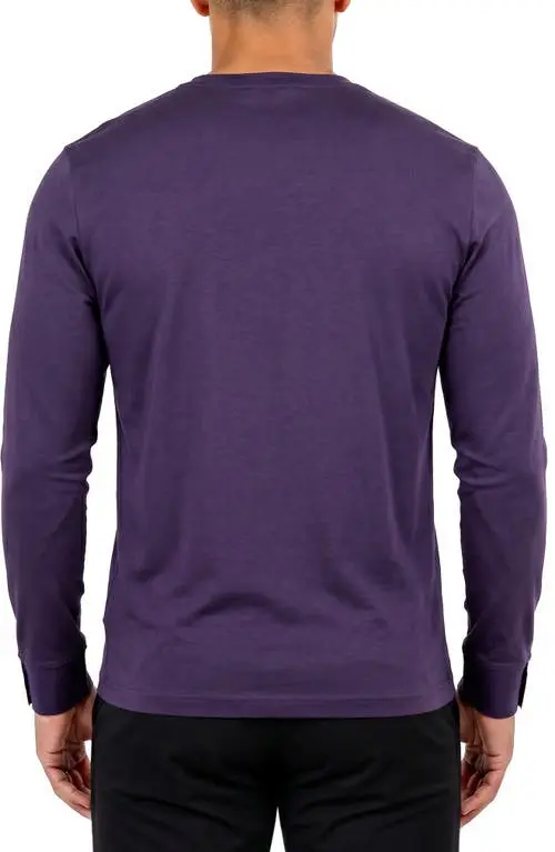 MACEOO Long Sleeve T-shirt With Button Cuffs