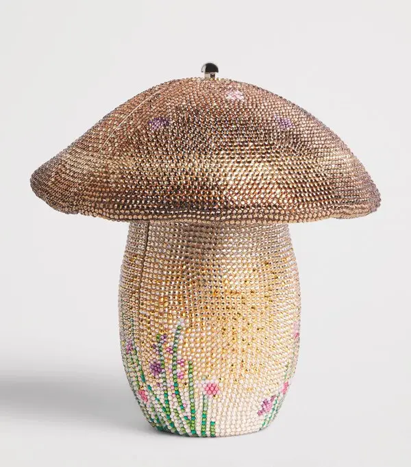 Judith Leiber Embellished Mushroom Bella Clutch Bag