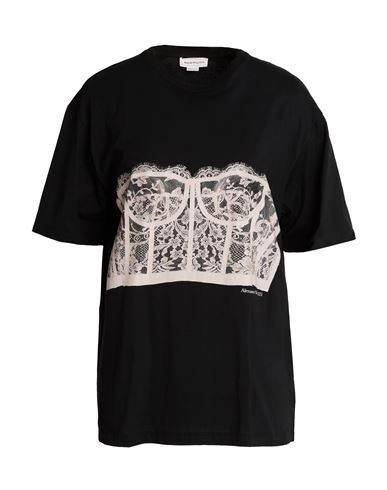 Alexander McQueen T-shirt Size Cotton - Black