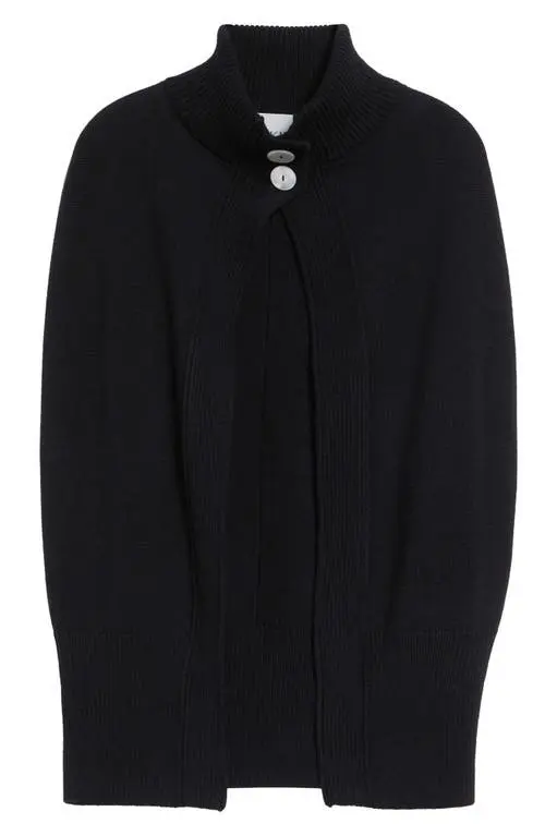 NACKIYE Roxalena Wool & Cashmere Knit Cape