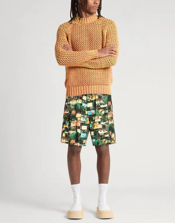LANEUS Shorts & Bermuda Shorts Size Cotton, Elastane