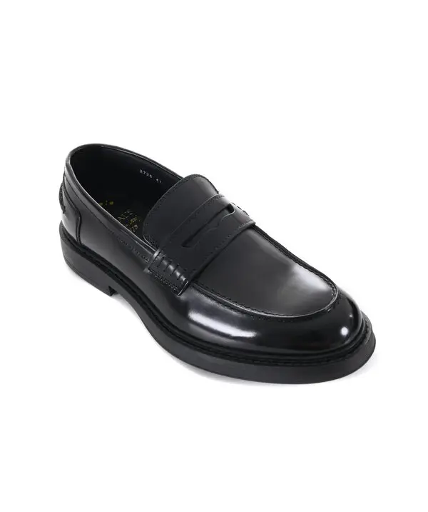 DOUCAL'S Round-toe Loafers