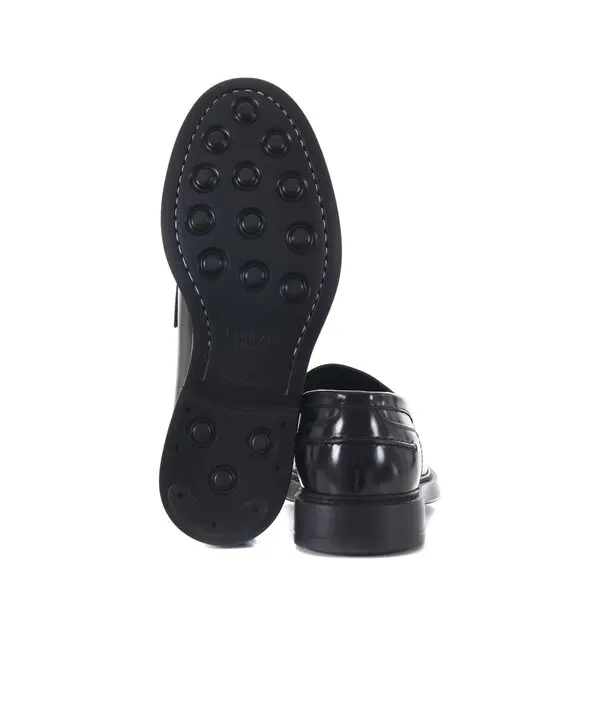 DOUCAL'S Round-toe Loafers