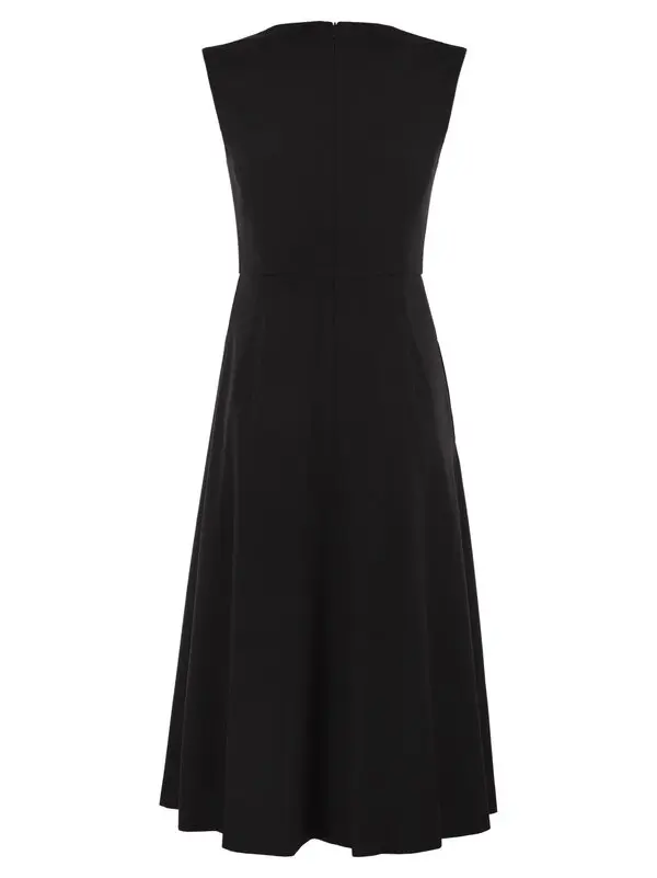 Max Mara Mstcurva V-neck Midi Dress