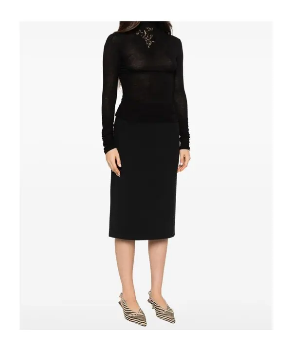 Ermanno Scervino Long-sleeved Knit Top