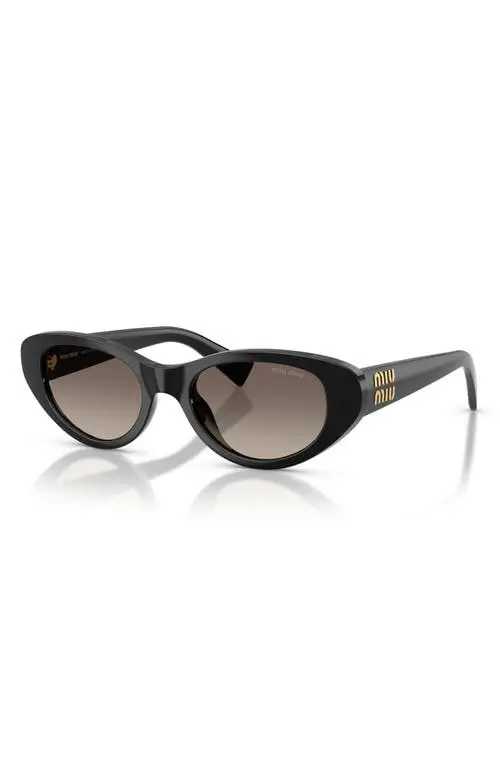 Miu Miu 51mm Gradient Cat Eye Sunglasses