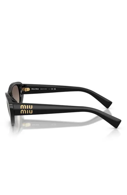 Miu Miu 51mm Gradient Cat Eye Sunglasses