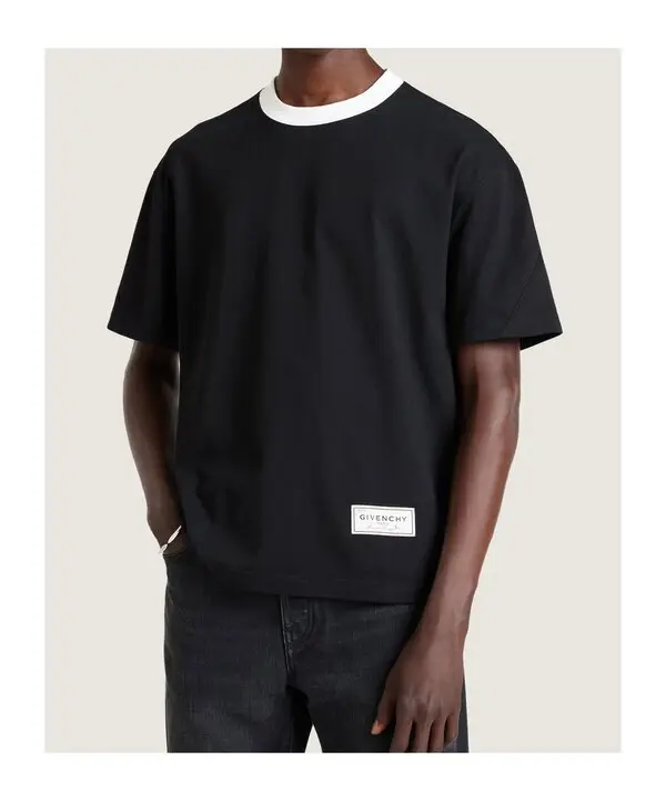 Givenchy Couture Seam T-shirt In Cotton