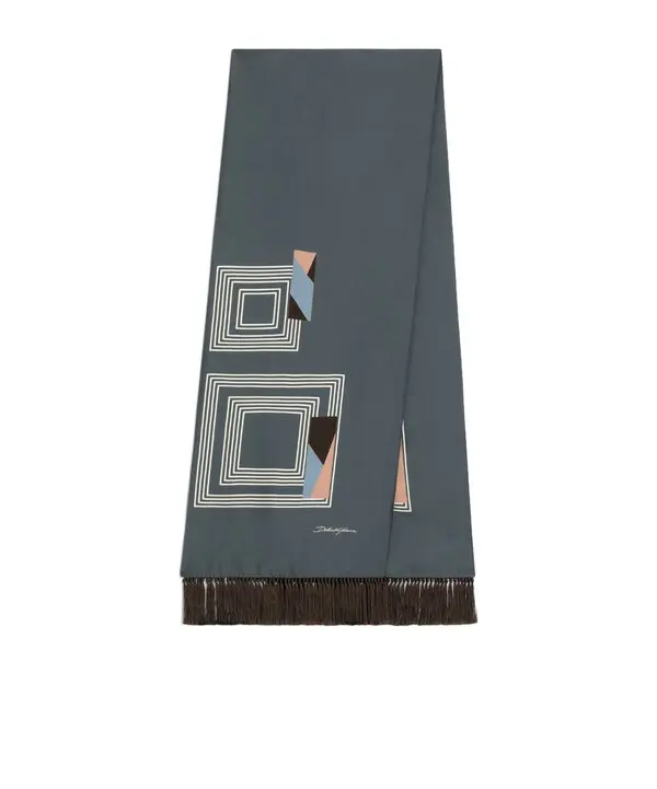 Dolce & Gabbana Geometric Scarf