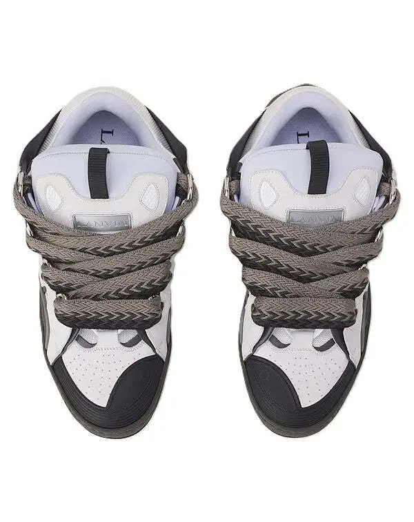 LANVIN Mid-top Chunky Lace-up Sneaker